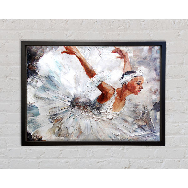 Rosdorf Park White Ballerina 2 - Single Picture Frame Art Prints on ...